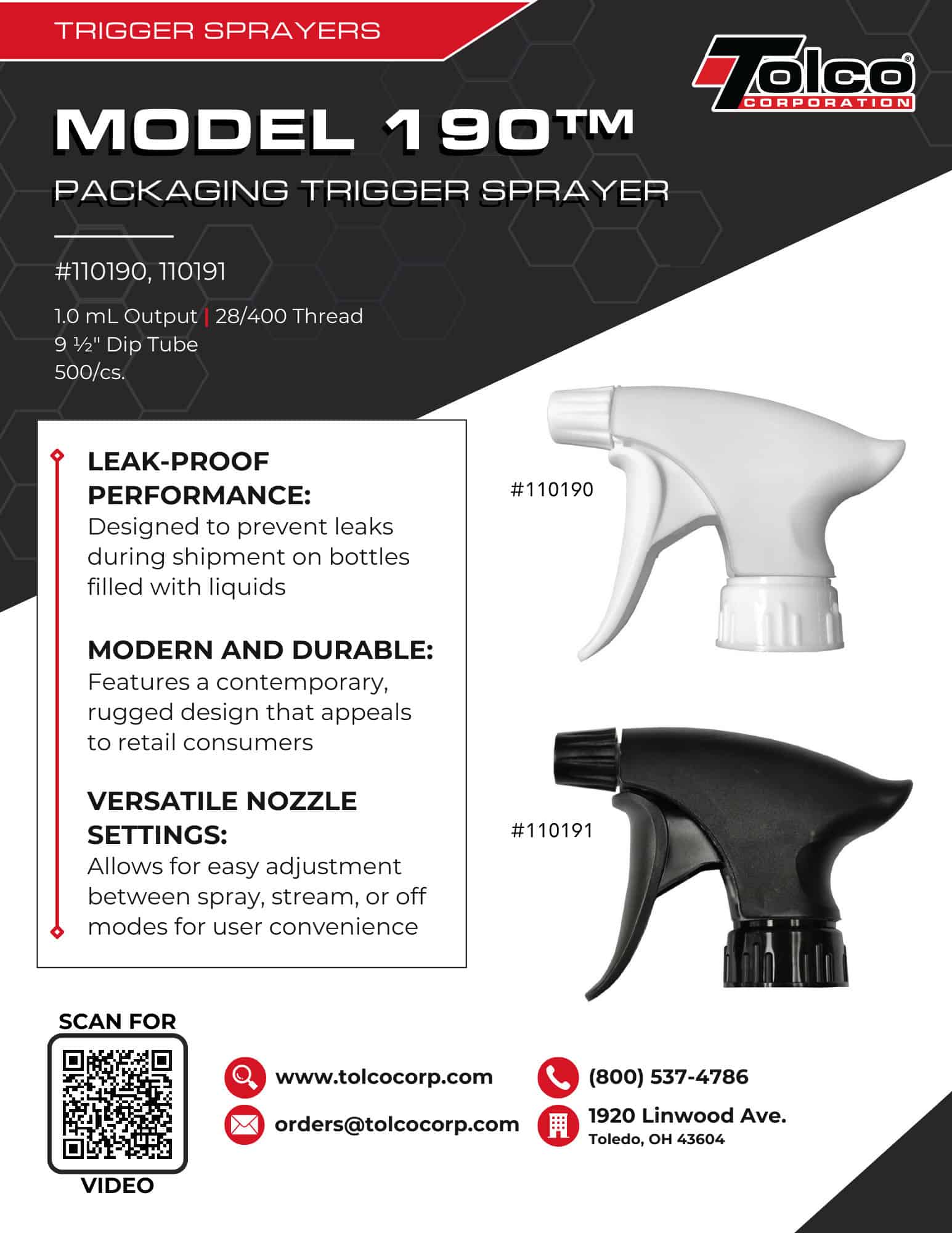 Model 190 - Tolco Corporation