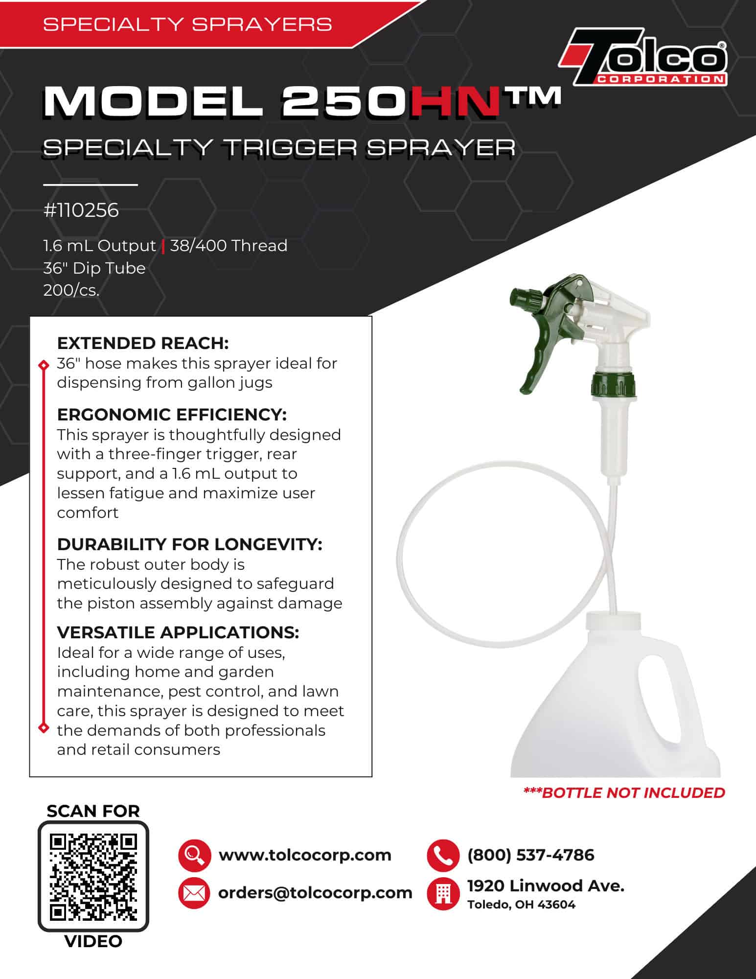 Model 250HN - Tolco Corporation