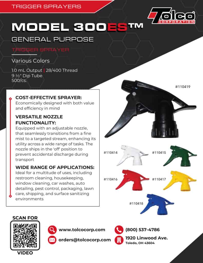 Model 300ES - Tolco Corporation