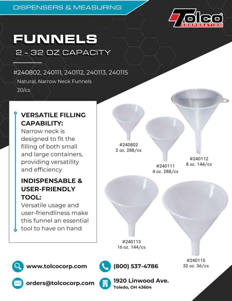 Funnels - Tolco Corporation