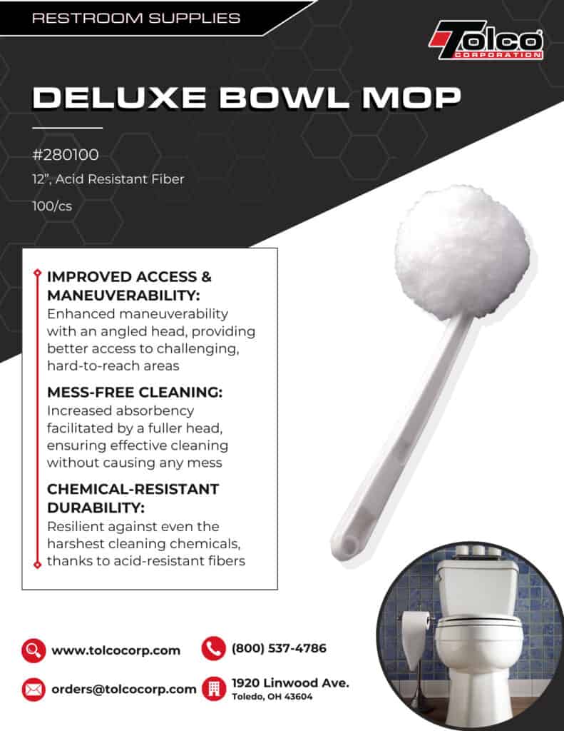 Deluxe Bowl Mop - Tolco Corporation