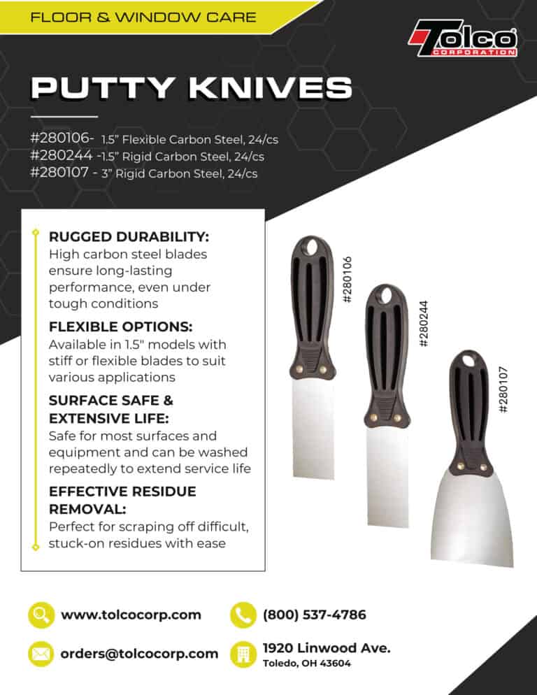 Putty Knives - Tolco Corporation